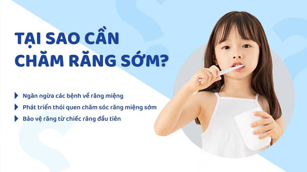 Giải pháp chăm sóc răng miệng cho bé từ 6 tháng tuổi